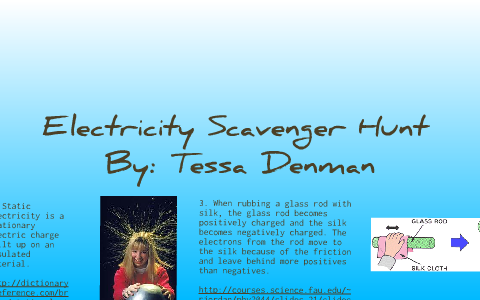 Electricity Scavenger Hunt by Tessa Denman on Prezi