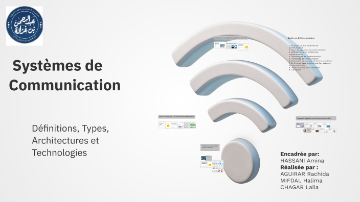 Introduction aux Systèmes de Communication by Rachida Aguirar on Prezi