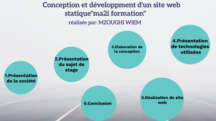 conception et développment d'un site web statique de formation en ligne ...