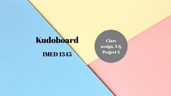 Kudoboard-Project 3 by Jimena Miranda on Prezi
