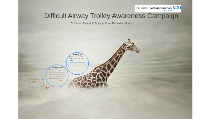 Difficult Airway Trolley Awareness campaign by Stewart Prestwich on Prezi