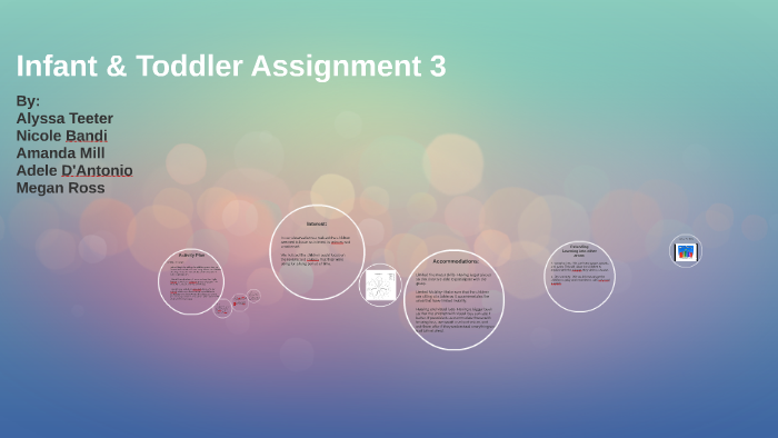 Infant & Toddler Assignment 3 by Alyssa Teeter on Prezi