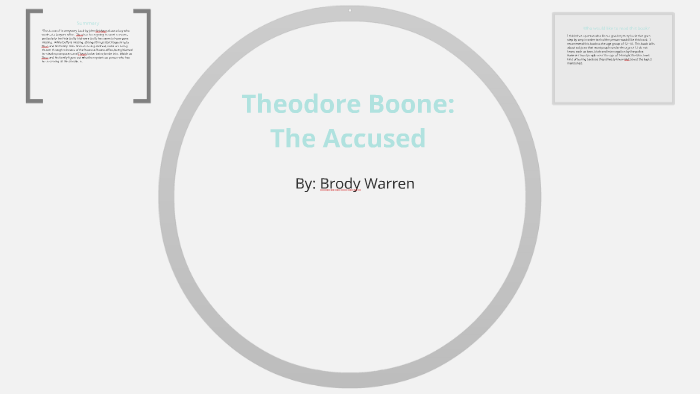Theodore Boone: The accused by Brody Warren on Prezi