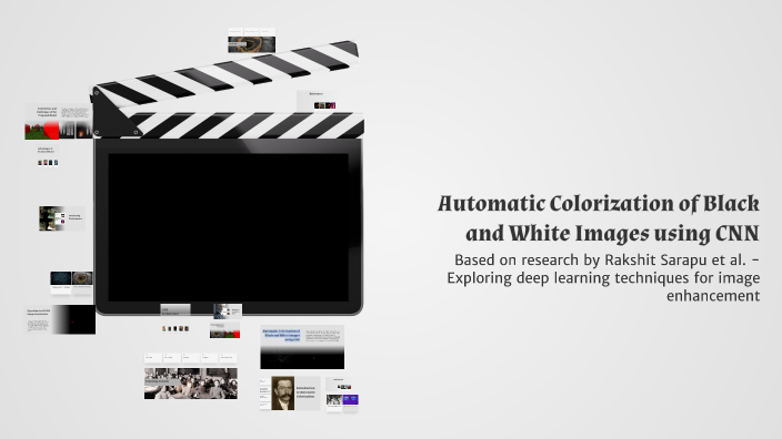 Automatic Colorization of Black and White Images using CNN by Areeb on ...