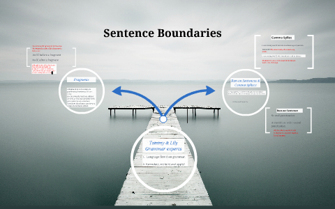 Sentence Boundaries by Tommy Qian