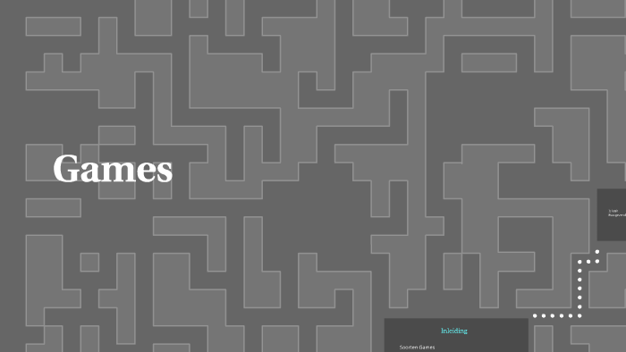 Soorten Games by Maik Lammertink on Prezi