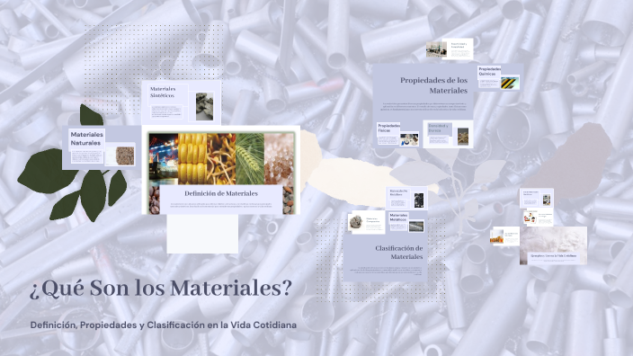 ¿Qué son los materiales? by Valeria Salazar on Prezi