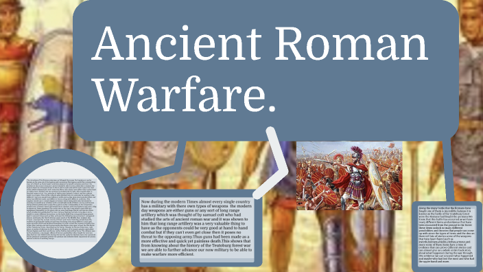 Ancient Roman Warfare. by Winston Pang on Prezi