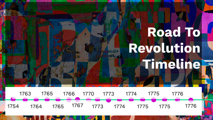 Road To Revolution Timeline by Mary Bracco on Prezi