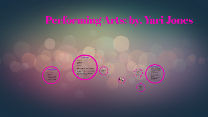 Performing Arts by yari jones on Prezi