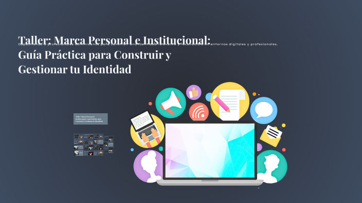 Taller: Marca Personal e Institucional: Guía Práctica para Construir y ...