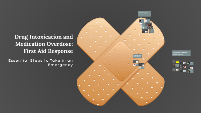 Drug Intoxication and Medication Overdose First Aid Response by mel ...