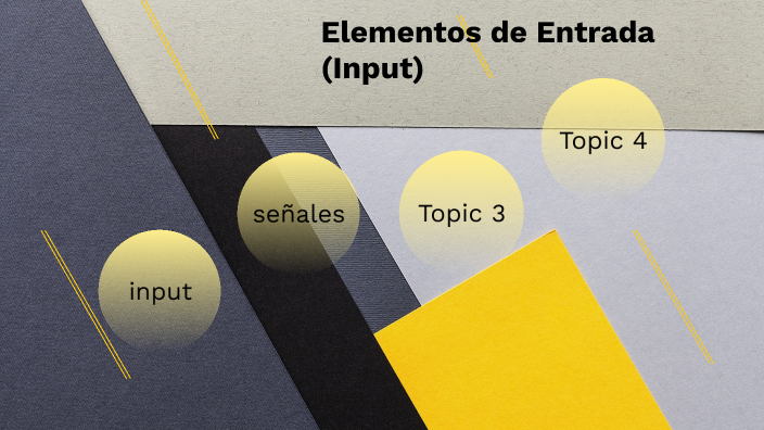 Elementos de Entrada (Input) by Lyzbeth castillo cardenas on Prezi