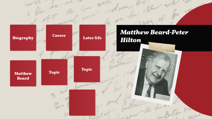 Peter Hilton:A mathematician and Codebreaker by Elisabeth Allas on Prezi