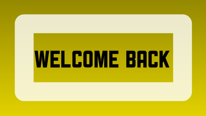 Welcome Back by Heather RIngstaff on Prezi