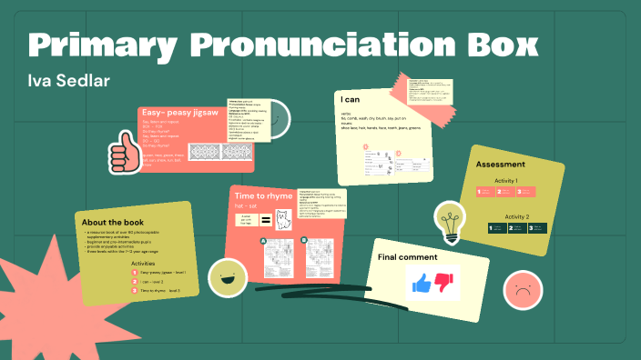 Primary Pronunciation Box by Iva Sedlar on Prezi