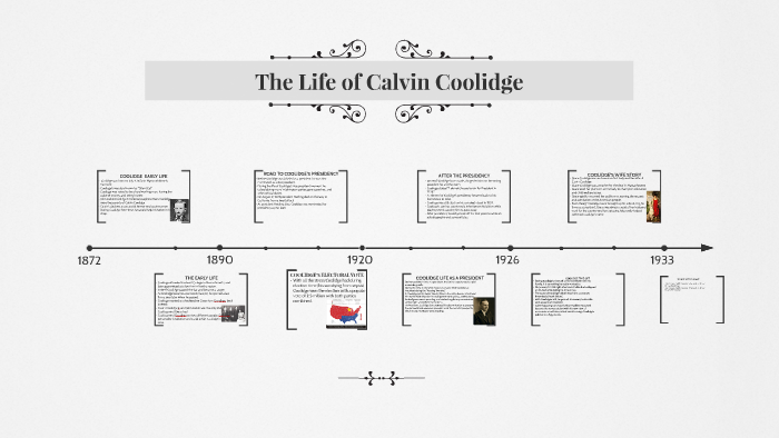 The Life of Calvin Coolidge by aj siores on Prezi