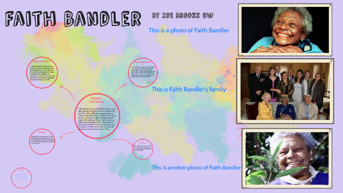 Faith Bandler by zoe brooks on Prezi