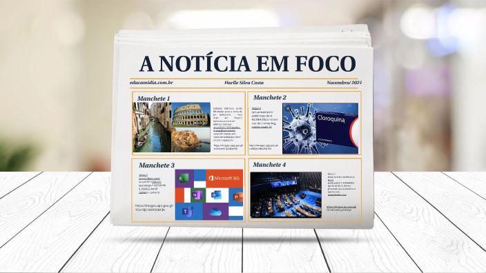 A notícia em foco by Harlle Costa on Prezi