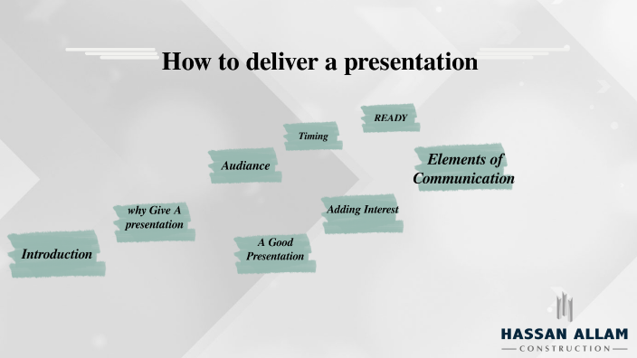 How to deliver a presentation by Hadeel Ahmad Saleh Fayyad on Prezi