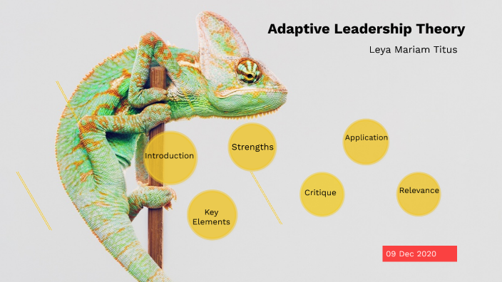 Adaptive Leadership Theory by leya titus on Prezi