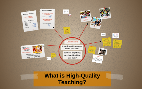 What is High-Quality Teaching? by Tina Bennion on Prezi