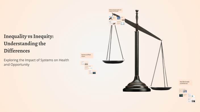 Inequality vs Inequity: Understanding the Differences by Md Sajiv ...