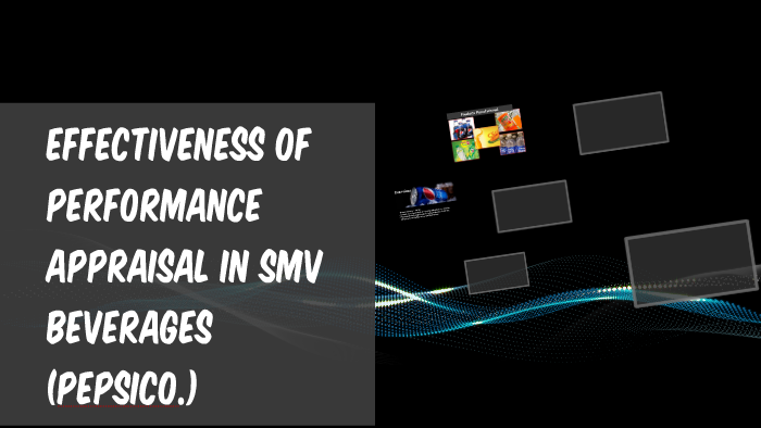 Effectiveness of Performance Appraisal in SMV Beverages (Pep by Anamika ...