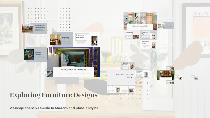 Exploring Furniture Designs by Jorge Javier Cruz on Prezi
