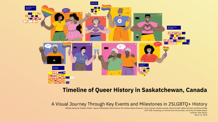 Timeline of Queer History in Saskatchewan, Canada by Kelsey Konecsni on ...