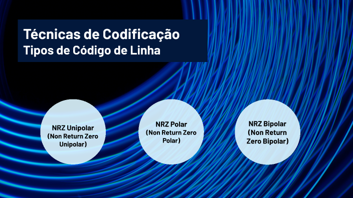 Técnicas de Codificação - Tipos de Códigos de Linha by lucas correia on ...