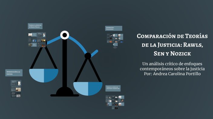 Comparación de Teorías de la Justicia: Rawls, Sen y Nozick by Andrea ...