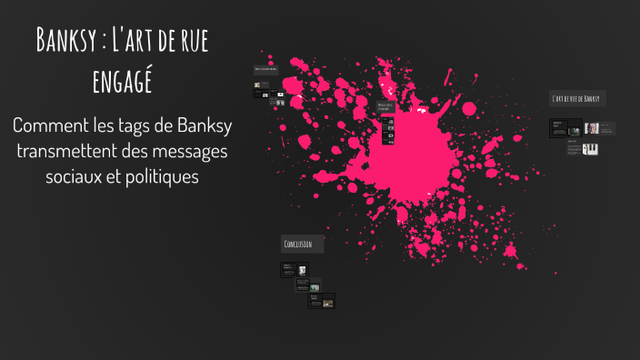 Banksy : L'art de rue engagé by Clémence Chevalier on Prezi