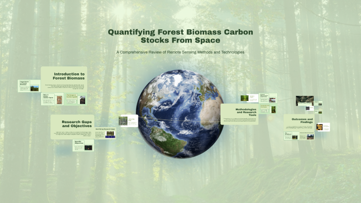 Quantifying Forest Biomass Carbon Stocks From Space by Mian M Junaid on ...
