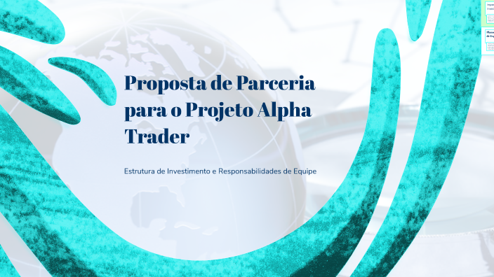 Proposta de Parceria para o Projeto Alpha Trader by mariana goulart on ...