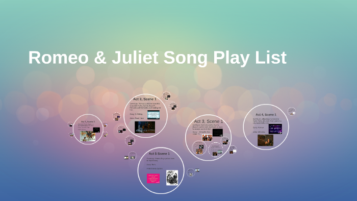 Romeo &Juliet Song Playlist by Chandler Stevens on Prezi