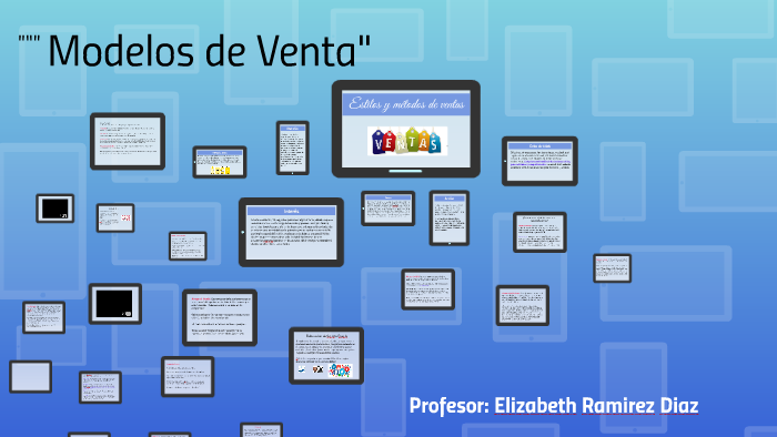 Modelos de Ventas by Elizabeth ramirez diaz on Prezi