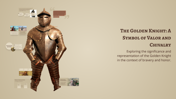 The Golden Knight: A Symbol of Valor and Chivalry by Mikołaj Rydzewski ...