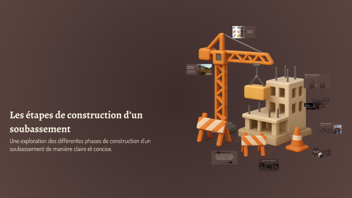 Les étapes de construction d’un soubassement by anfel haouam on Prezi