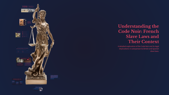 Understanding the Code Noir: French Slave Laws and Their Context by Zoe ...