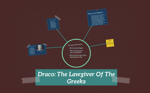 Draco: The Lawgiver Of The Greeks by kc ward on Prezi