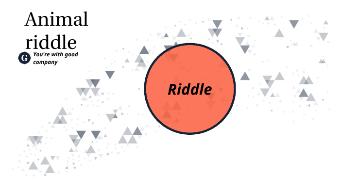 Animal riddle by Liudas Gum on Prezi