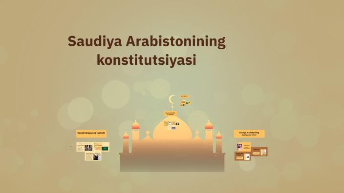 Constitution of Saudi Arabia by gf dsd on Prezi