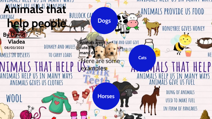 Animals That Help People by David Vladea on Prezi