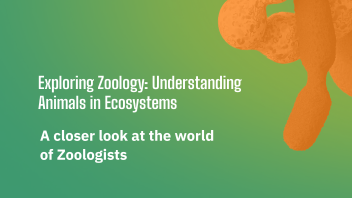 Exploring Zoology: Understanding Animals in Ecosystems by Stella Wirtz ...
