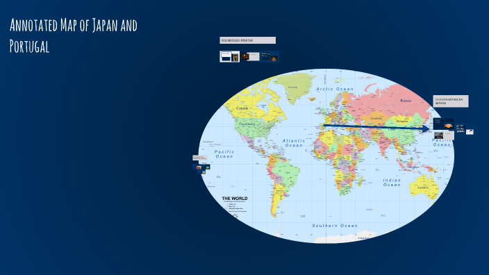 Annotated Map of Japan and Portugal by aidan dawson on Prezi