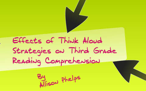 Think Aloud Strategies and Reading Comprehension by Allison Phelps on Prezi