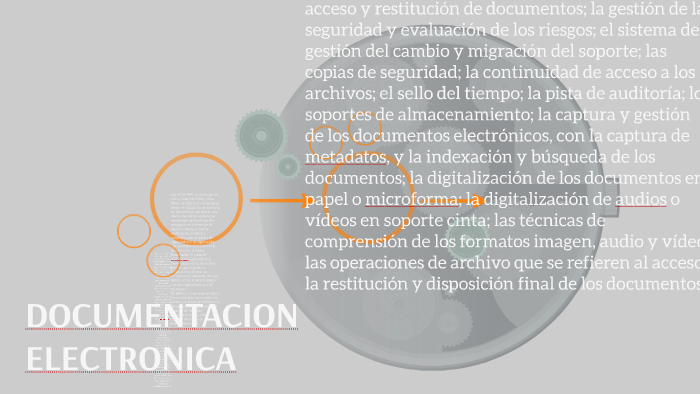 DOCUMENTACION ELECTRONICA by pilar manrique on Prezi