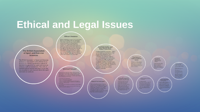 Ethical and Legal Issues by Luke Eldred on Prezi