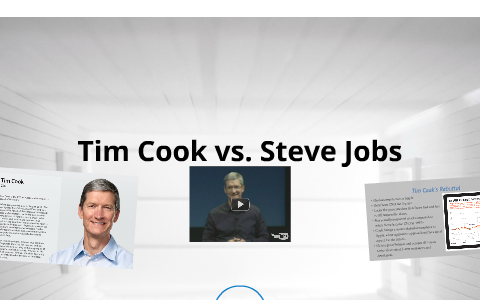 Tim Cook vs. Steve Jobs by Kris Kodatt on Prezi